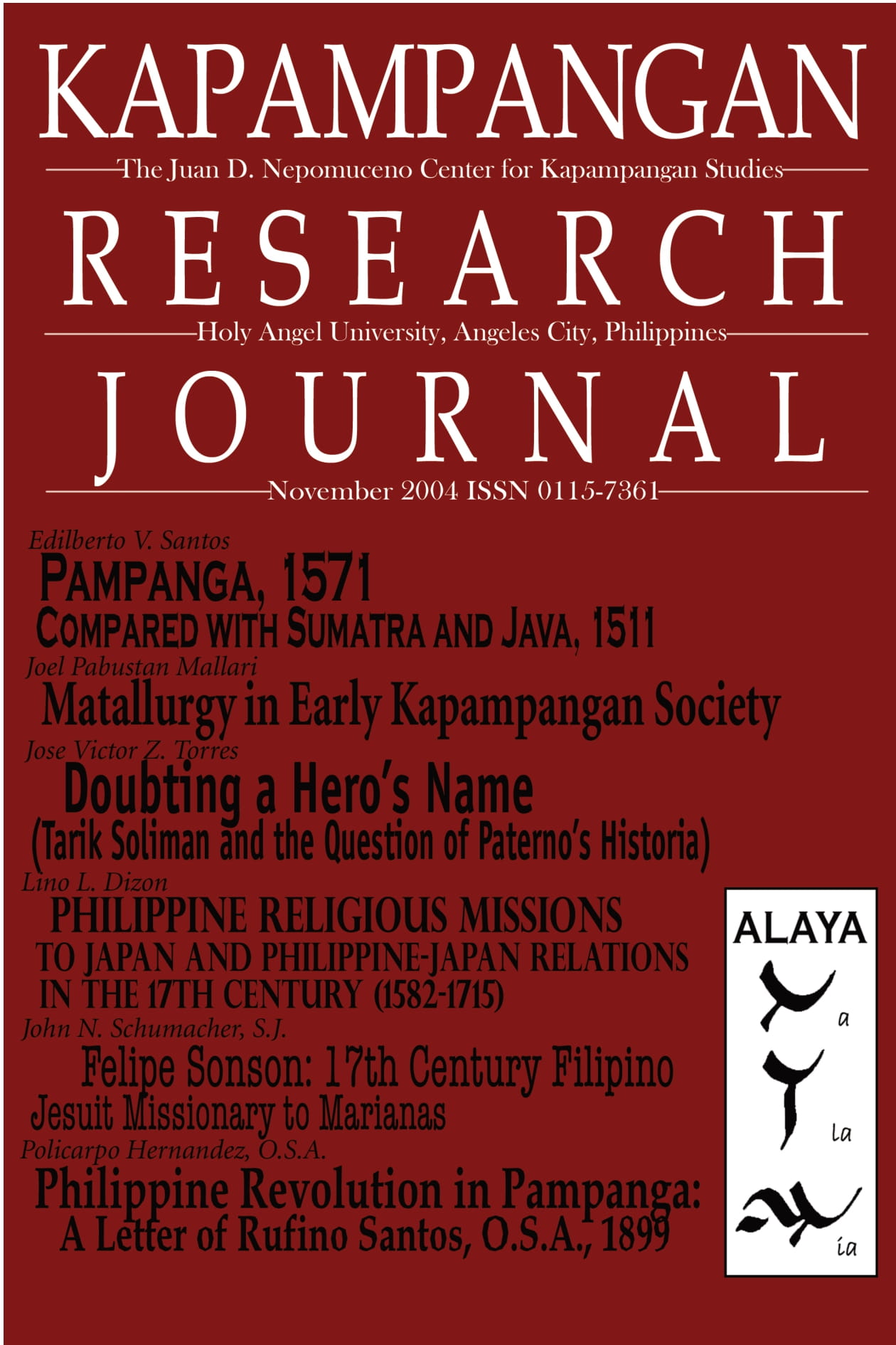 CENTER FOR KAPAMPANGAN STUDIES